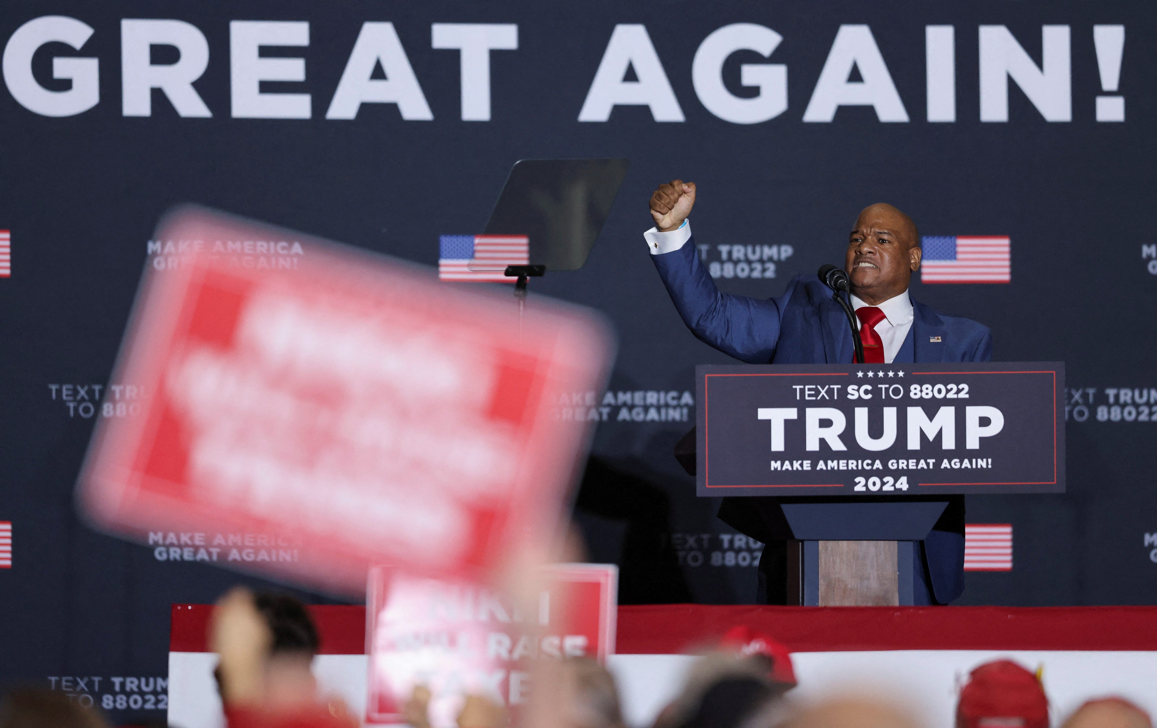 Easley pastor defends Trump statue against golden calf criticism