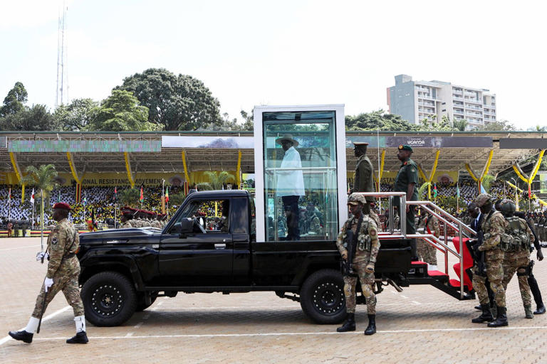Uganda's President Museveni sworn in for seventh consecutive term as ...