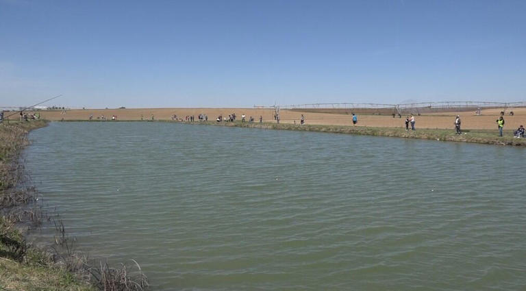 250+ students turn out for the 50th annual Martin Farms Fishing Derby