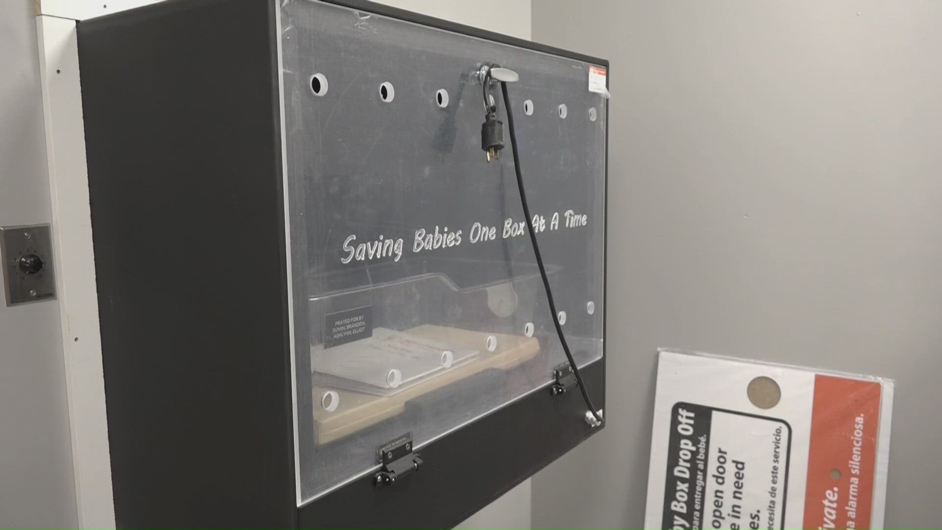 Maine unveils its first-ever 'Safe Haven Baby Box' today