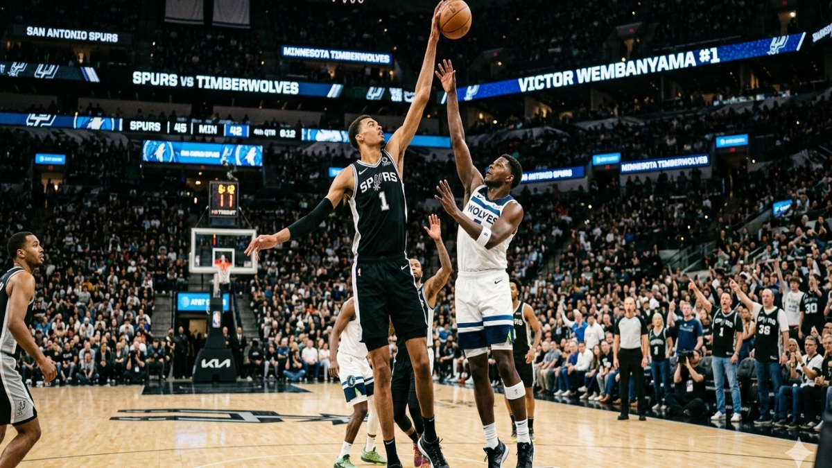 NBA erupts after Victor Wembanyama escapes suspension for controversial ...