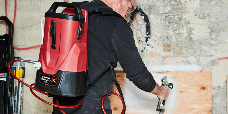 This cordless paint sprayer from Titan made quick work of my fence ...