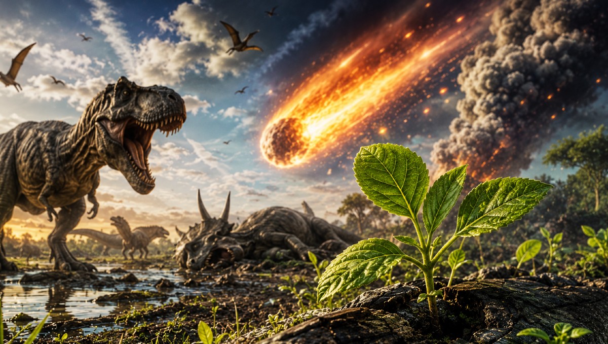 ¿Cómo sobrevivieron las plantas al asteroide que extinguió a los ...