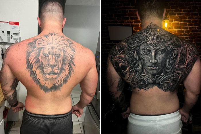 28 before & after pics of terrible tattoos getting fixed