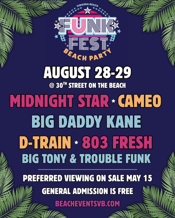 Virginia Beach Funk Fest Beach Party announces lineup for 17th year