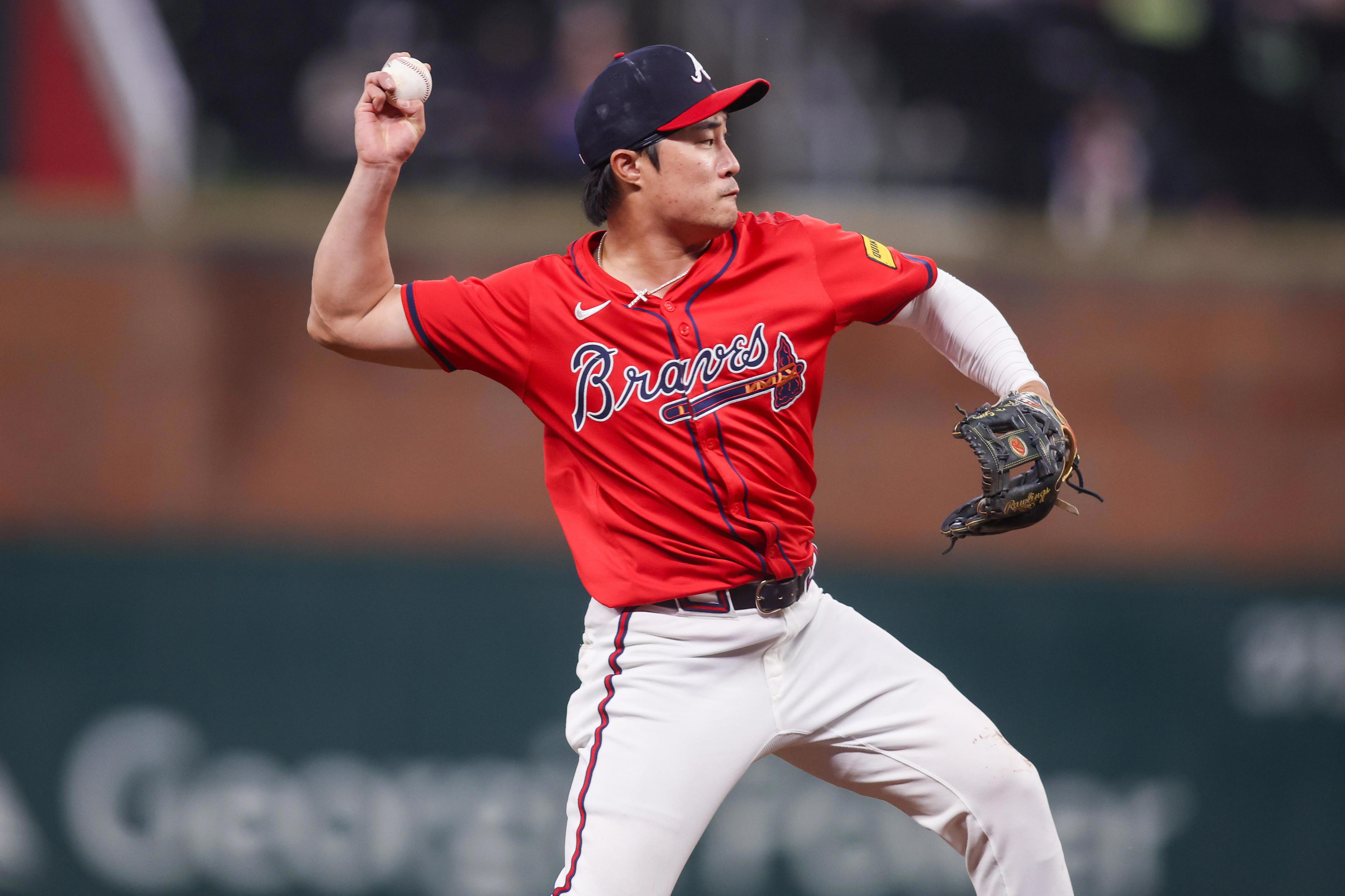 Ha-Seong Kim makes season debut for Atlanta Braves