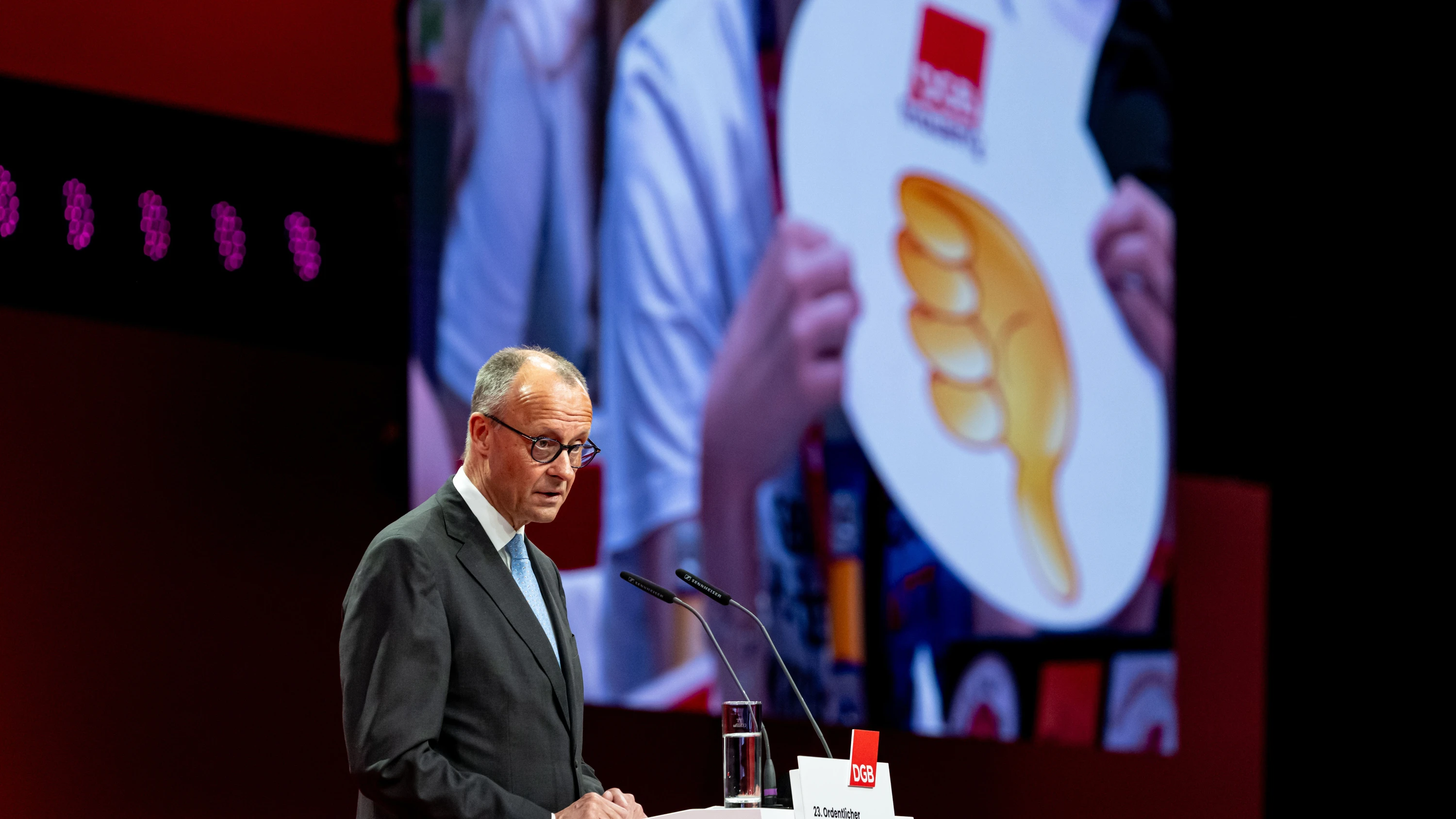 Kanzlerrede beim DGB: Gelungene Generalprobe für eine Merz-Agenda