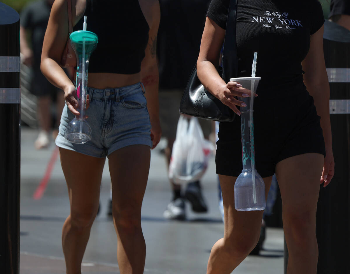 Will Las Vegas see 100 again today? Count on it