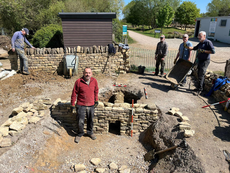Roman kiln reconstruction brings ancient craft back to life at Stanwick ...
