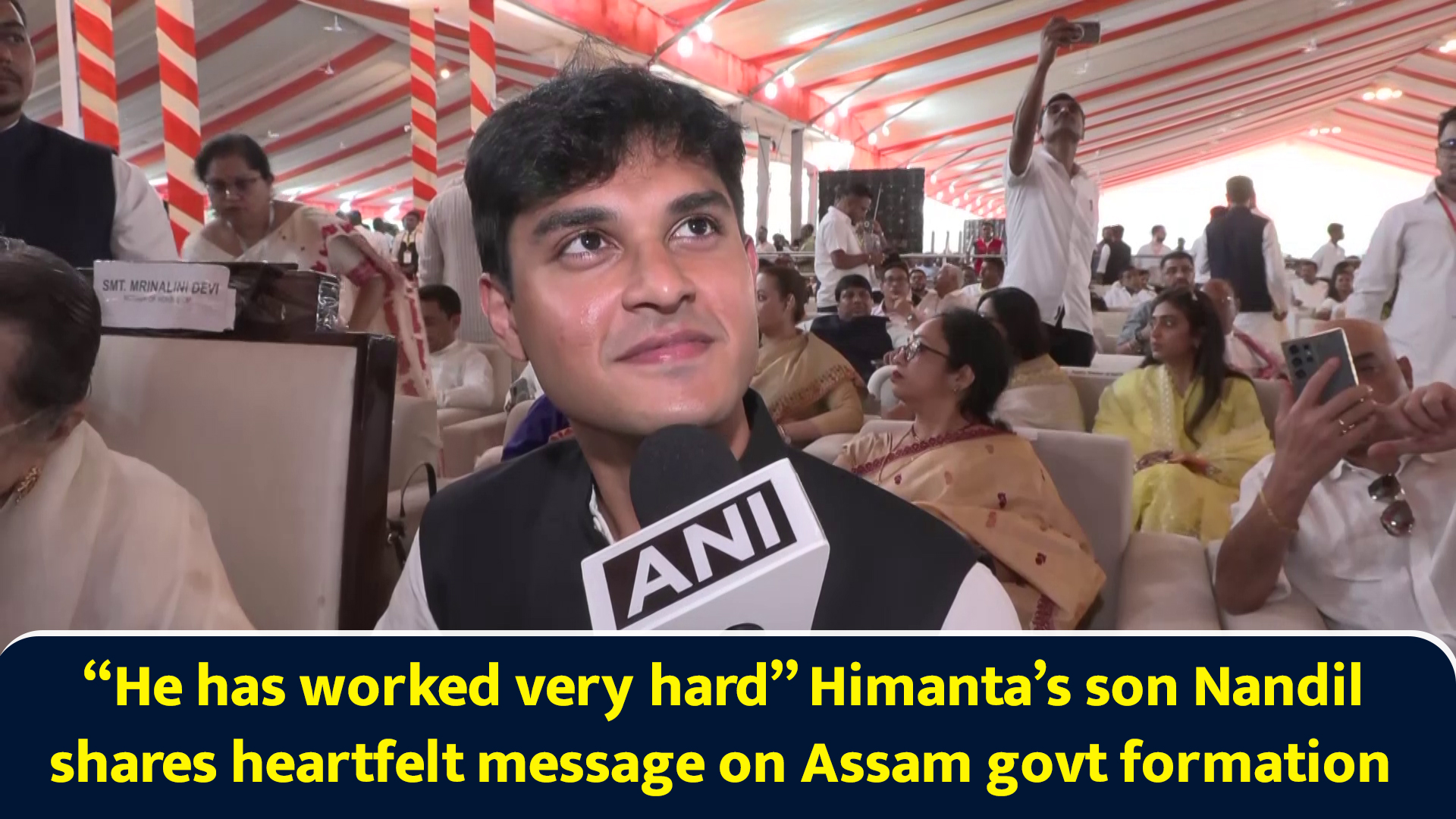 He has worked very hard Himanta’s son Nandil shares heartfelt message ...