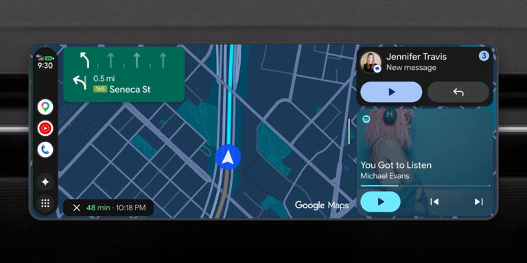 Endlich: So bleibt Google Maps in Android Auto immer auf dem Homescreen