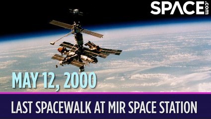 OTD in space - May 12: Last spacewalk at Mir Space Station