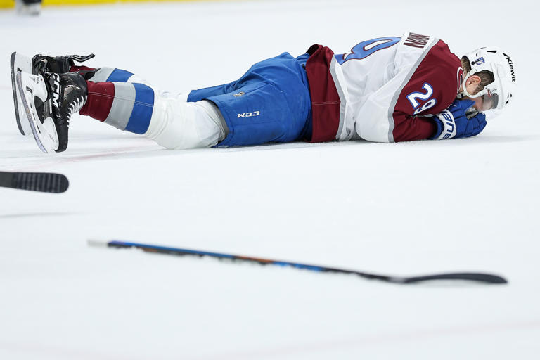 Avalanche’s Nathan MacKinnon earns respect after scary face injury