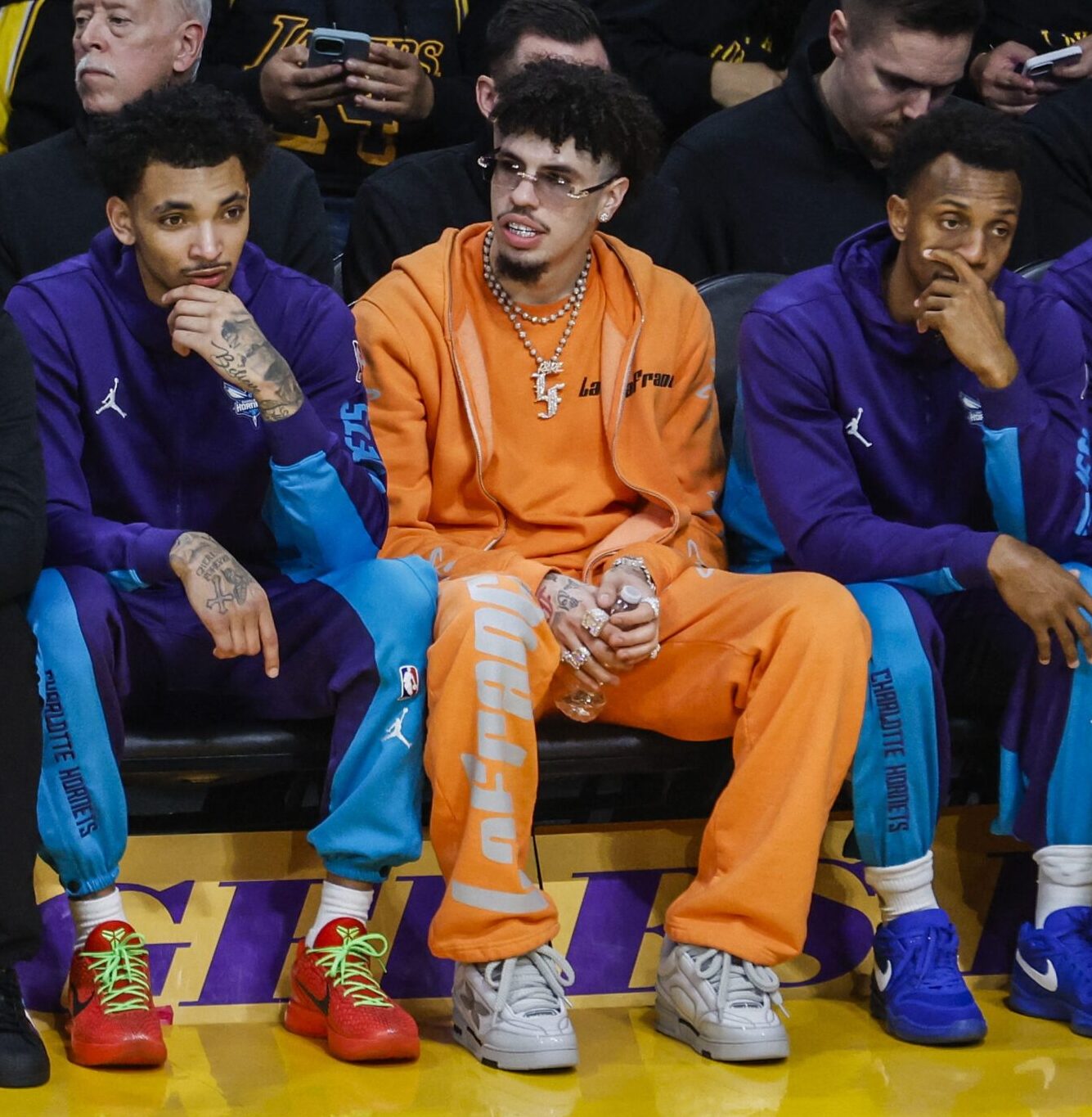 Fans roast LaMelo Ball for naming his first child LaOne: 'Just a bunch ...