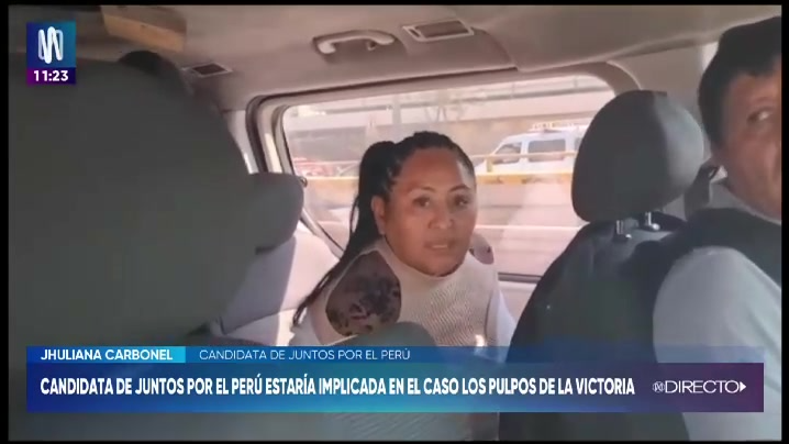 Candidata a diputada de Juntos por el Perú detenida en caso "Los Pulpos ...