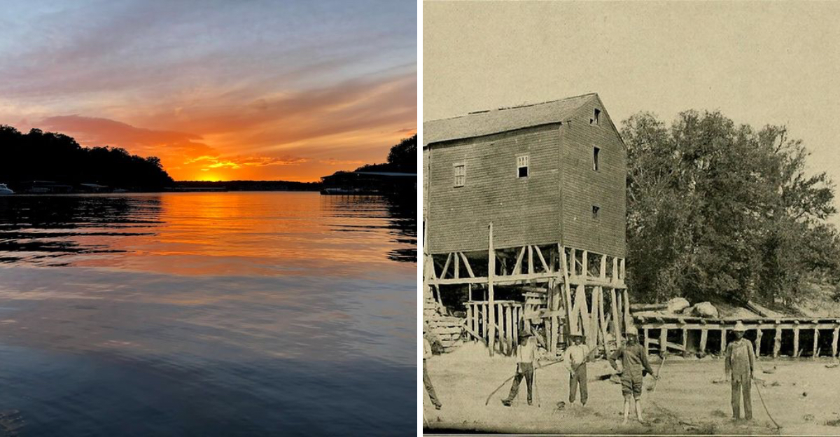 Beneath a Missouri lake lies a hidden town with a story most people ...