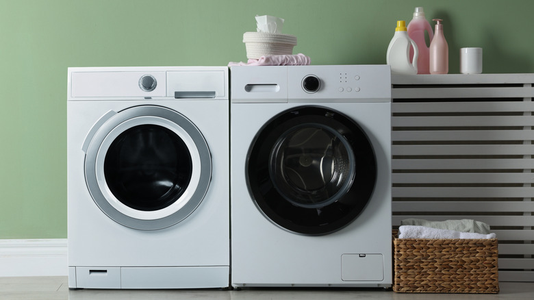 Home Depot's new storage shelves effortlessly upgrade small laundry rooms