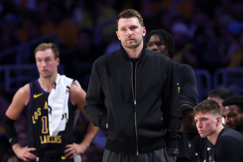 Luka Doncic’s immediate reaction to Lakers’ playoff defeat turns heads