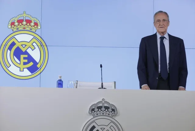 Florentino Pérez, presidente del Real Madrid, va al hueso en medio del ...