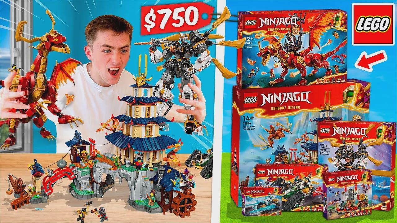 The biggest LEGO Ninjago Dragons Rising sets!