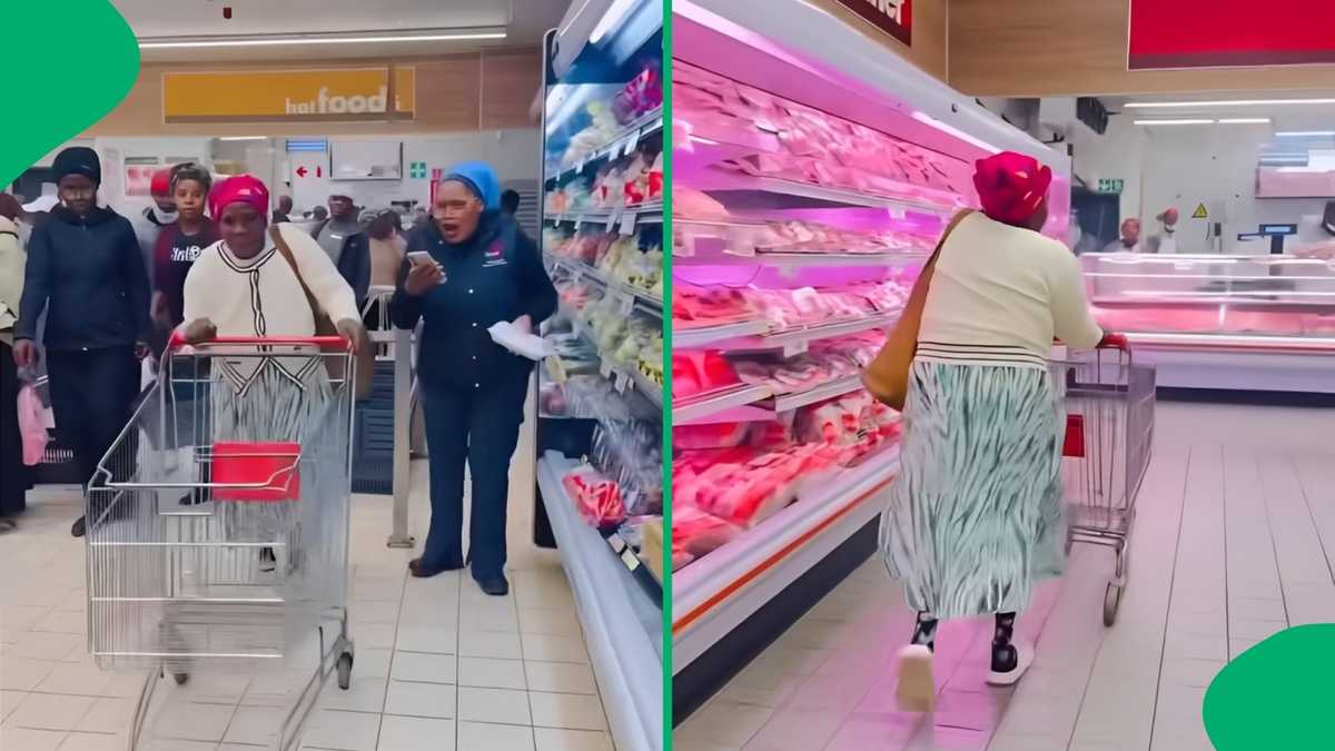 "Makhulu stresses me": Gogo pick only 3 items during trolley dash ...