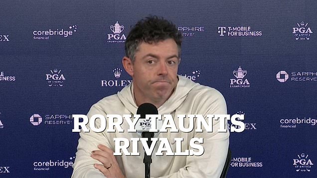 Rory McIlroy taunts LIV Golf rivals about tour's collapse