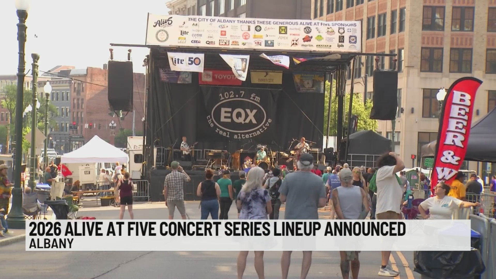 Albany's 2026 Alive at Five concert series lineup announced