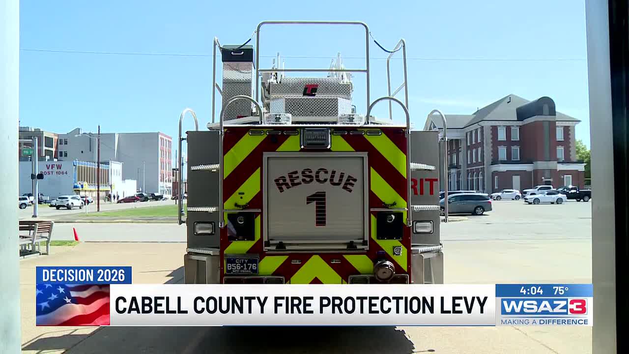 Decision 2026: Cabell County fire protection levy