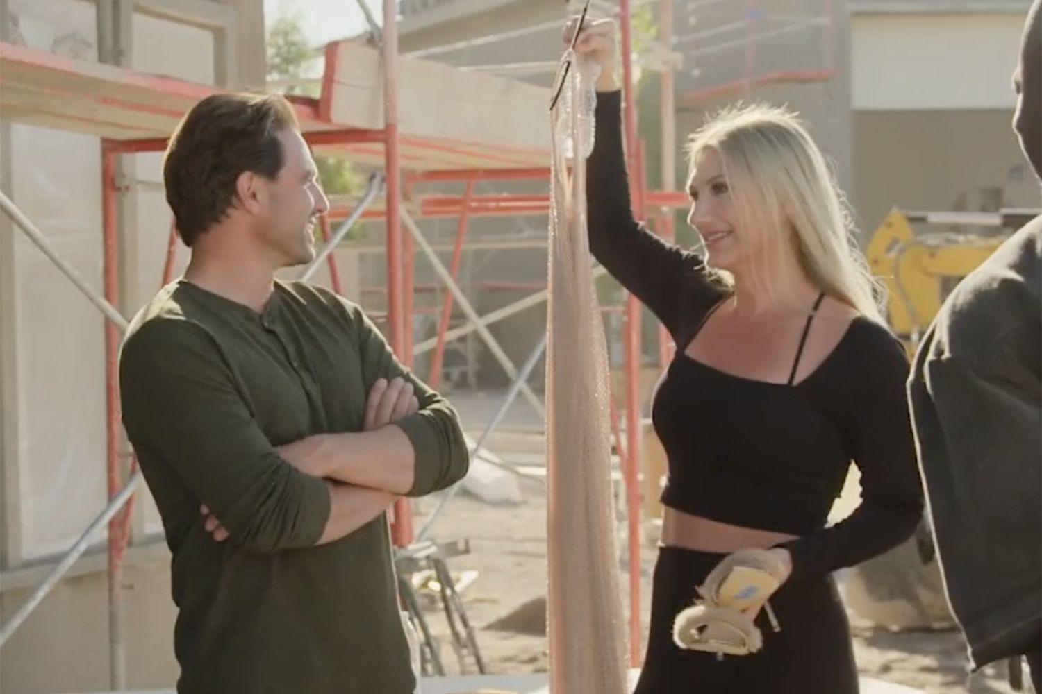 Brooke Hogan dresses HGTV co-star Scott McGillivray in dress and heels ...