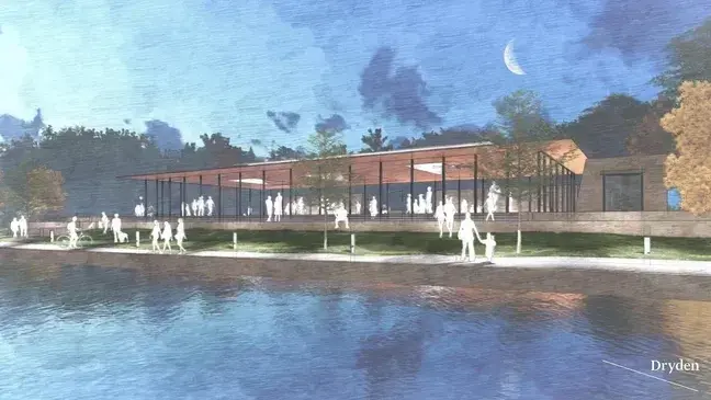 Croquet Cafe, event pavilion at Centennial Park set for completion this ...