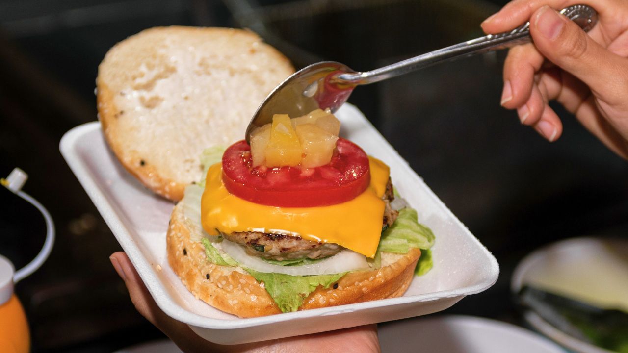 My father plopped a glob of relish on my burger after I said no. I ...