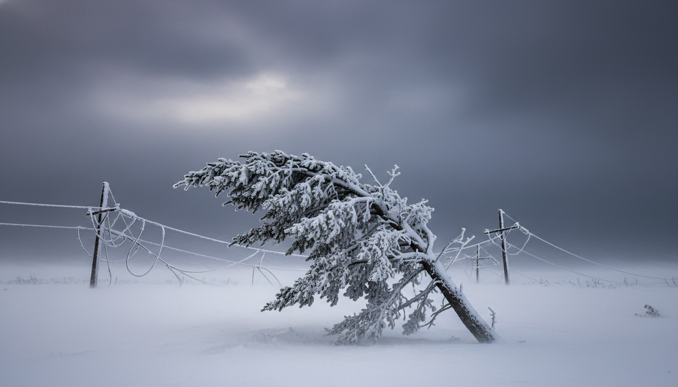 Winter storm warning: 13 inches of snow with 90 mph winds doesn’t quit ...