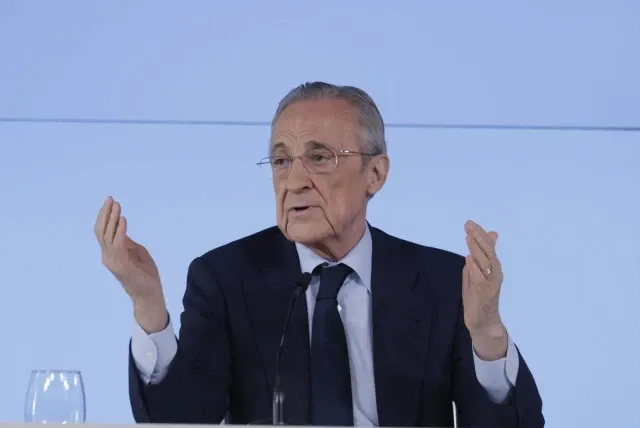 Florentino Pérez, presidente del Real Madrid, va al hueso en medio del ...