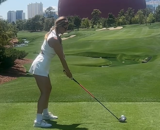 Paige Spiranac unleashes Las Vegas style athleisure to glamour on the green