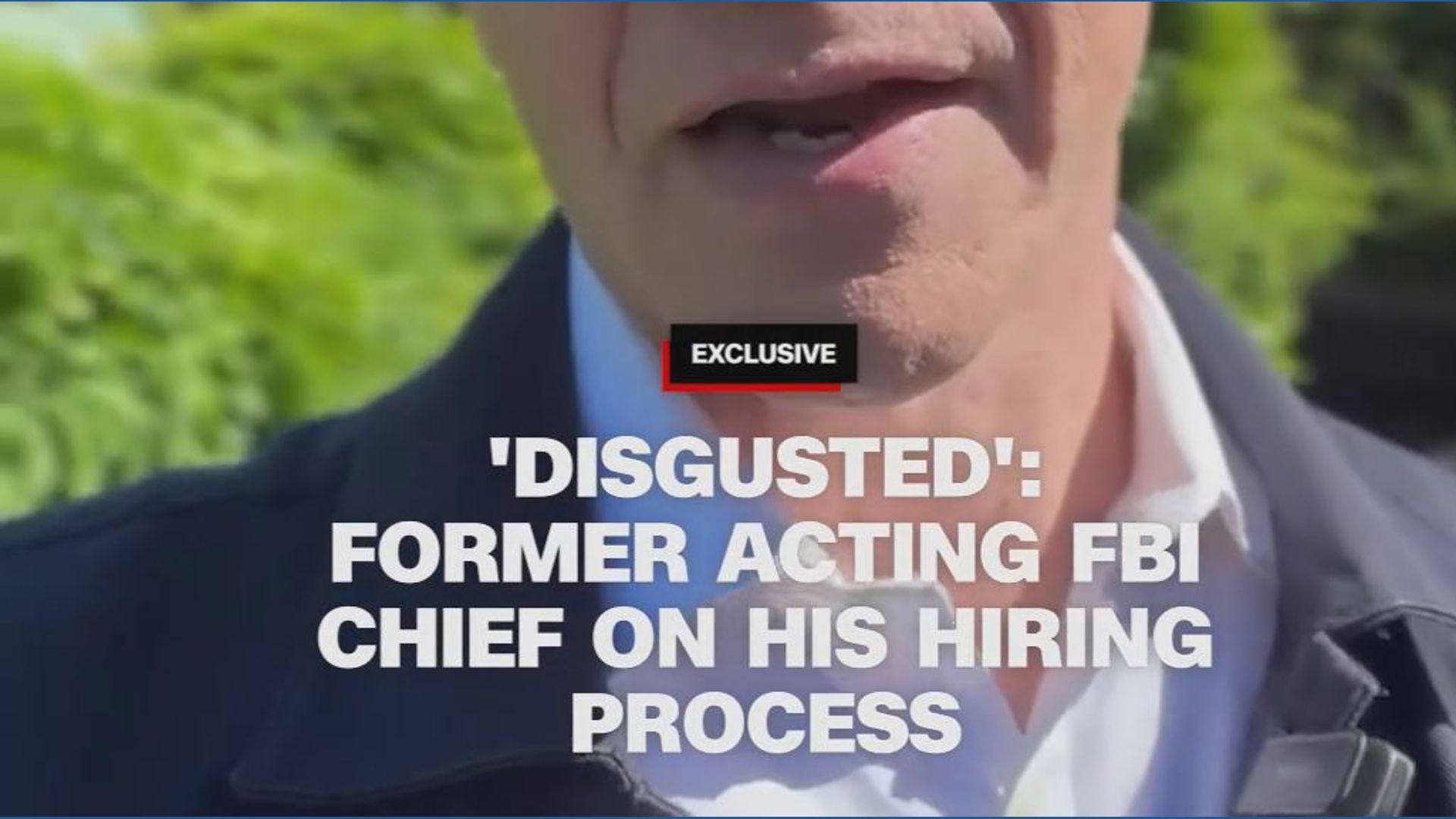 Fired former acting FBI chief says Patel tied job security to purging ...