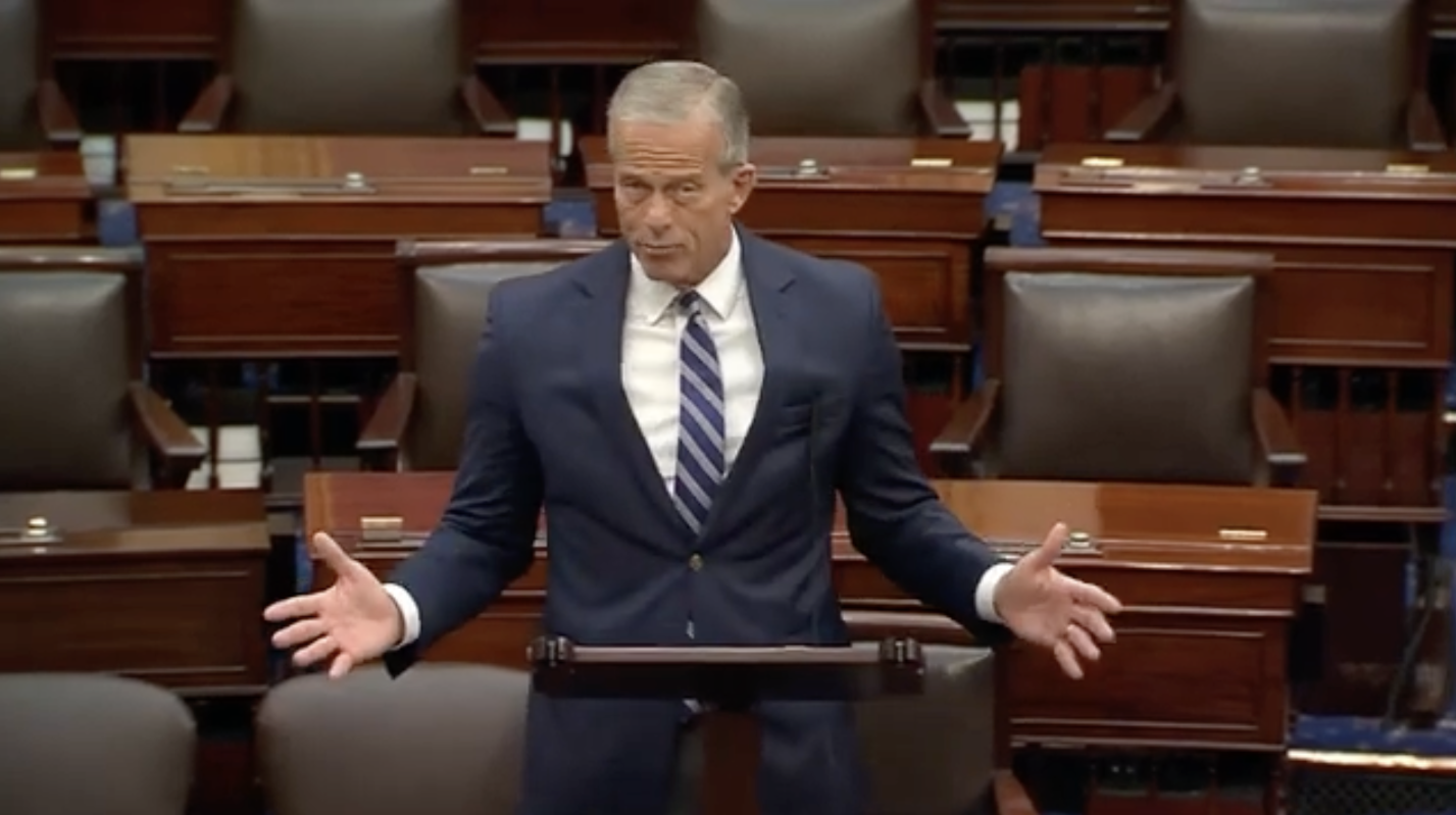 'My Democrat colleagues refused': John Thune scolds colleagues for ...