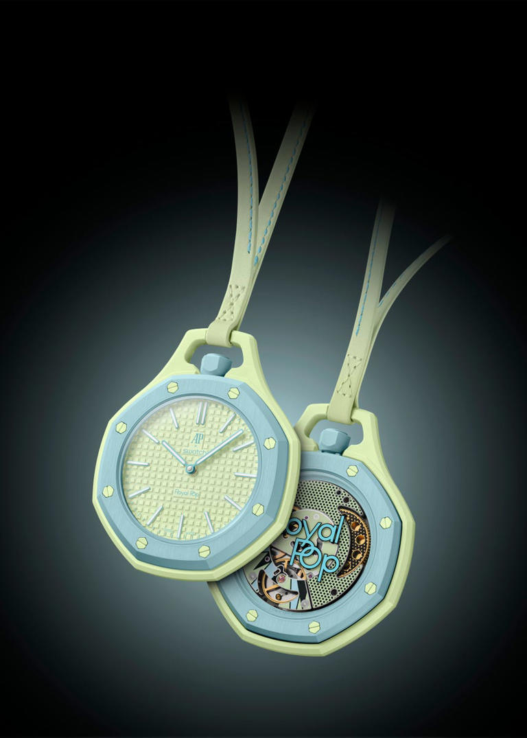 A look at the full AP x Swatch 'Royal Pop' collection