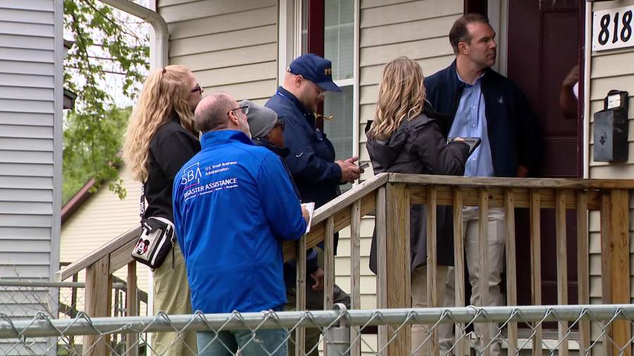 State, Fed officials fan out to survey storm damage across 30 counties