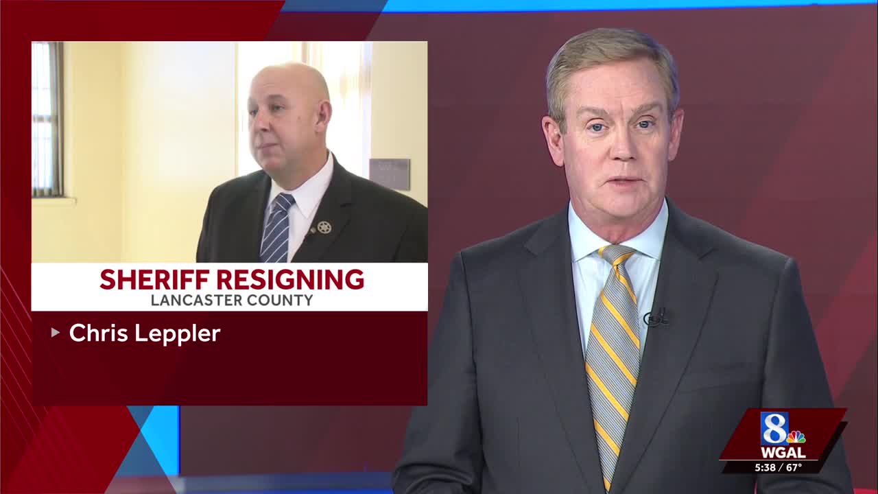 Lancaster County Sheriff Chris Leppler to resign in July