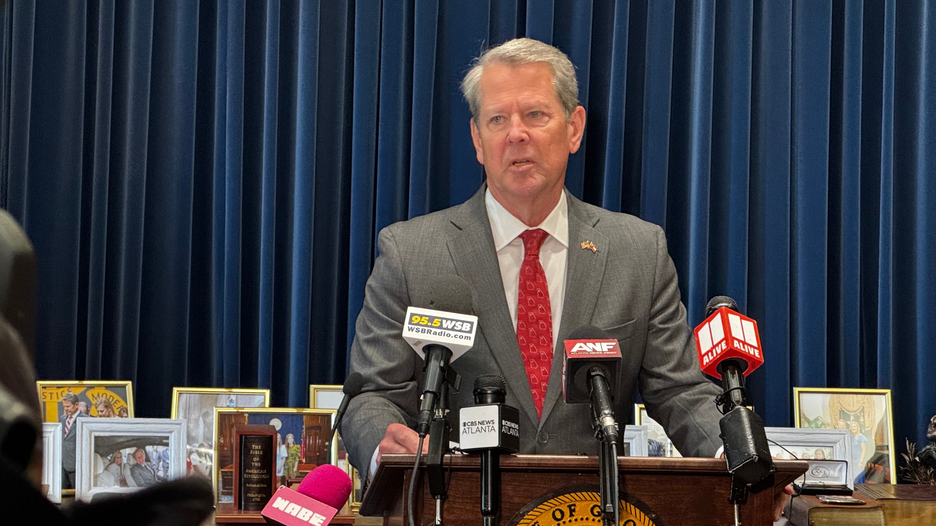 Gov. Kemp signs budget, freezes more than $300M in new spending