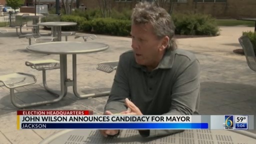 John Wilson announces candidacy for Jackson mayor
