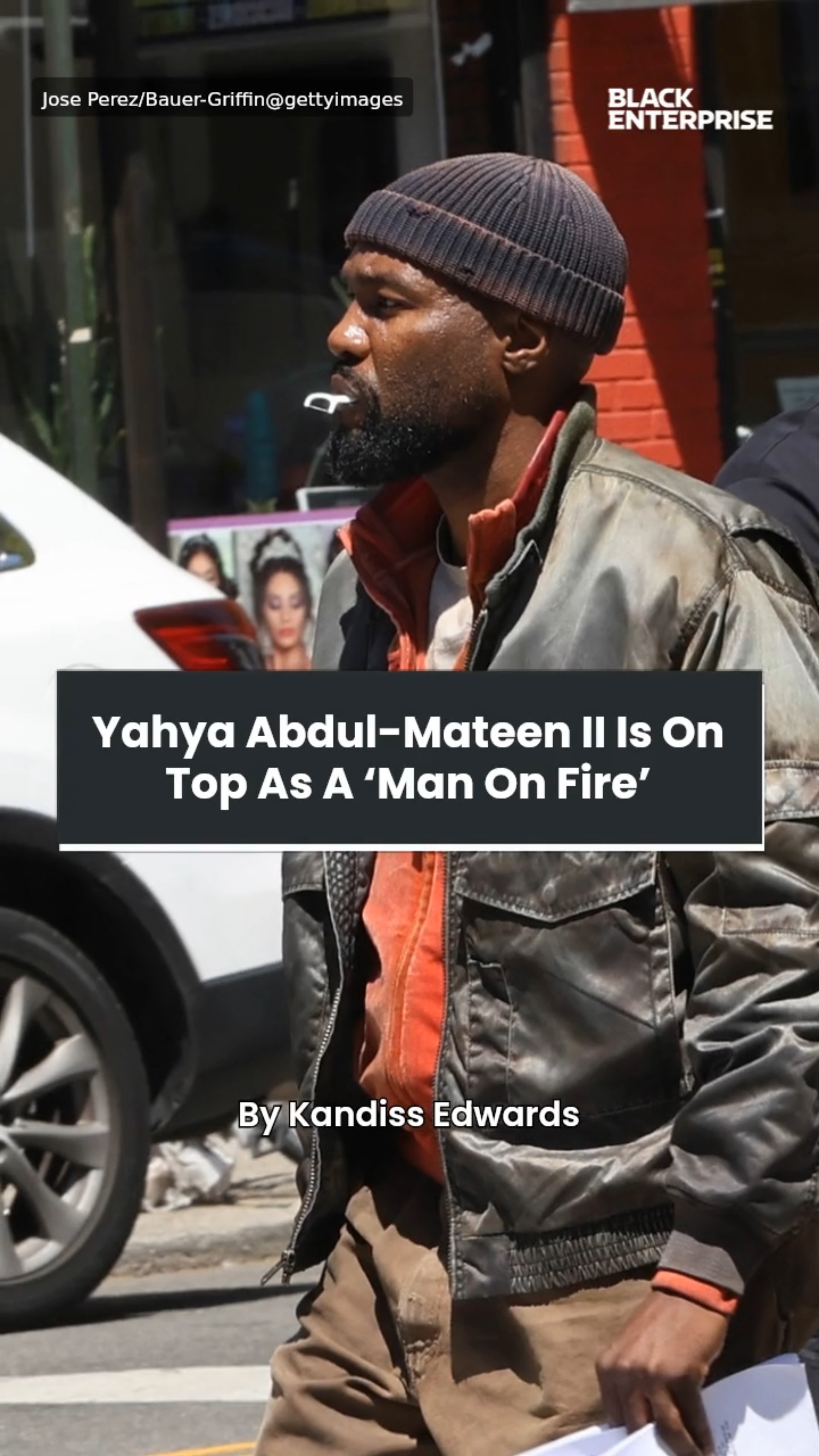 Yahya Abdul-Mateen II is on top as a 'Man on Fire'