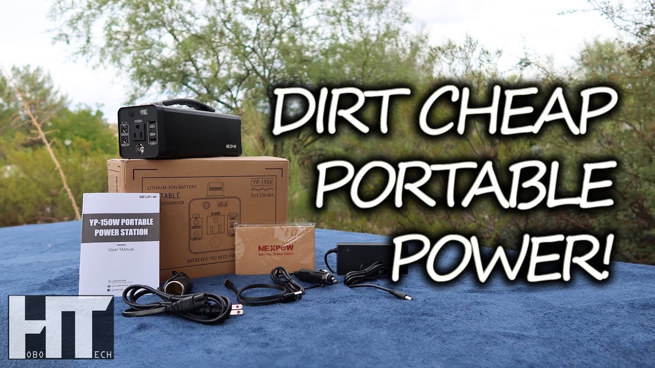 Best bang for the buck solar generator! NEXPOW 178Wh portable power ...
