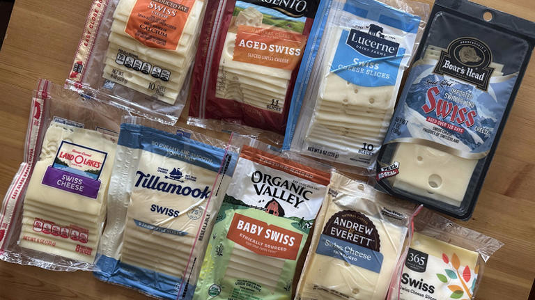 9 store-bought Swiss cheeses, ranked worst to best