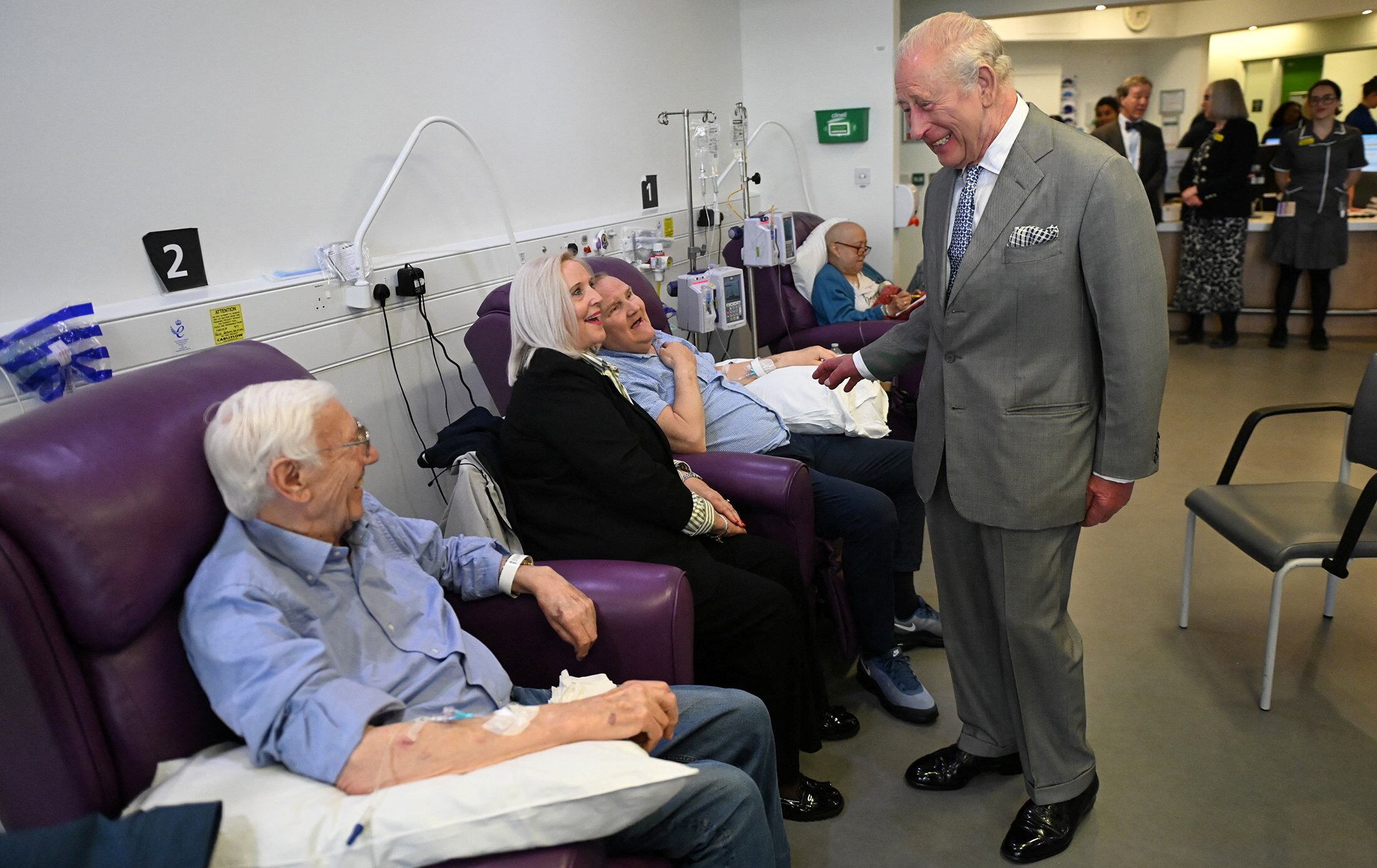 King Charles reveals rare detail about his cancer treatment