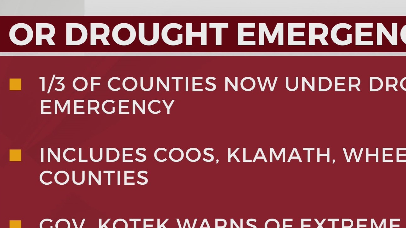 Gov. Kotek issues drought emergency for 3 southern Oregon counties