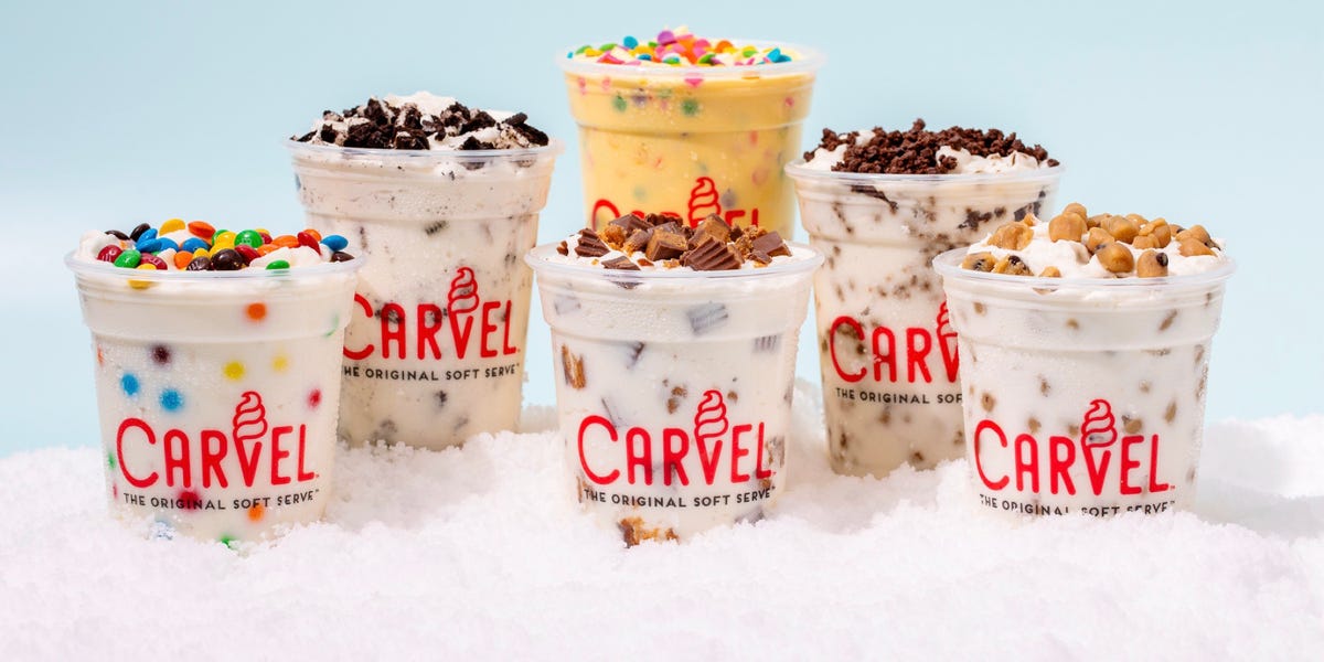 Carvel relaunches Carvelanche with 7 million combinations