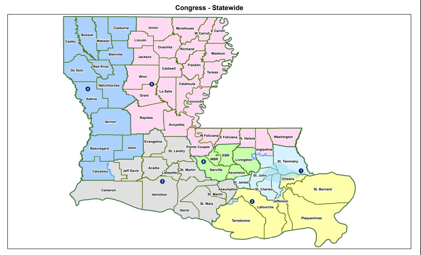 Louisiana’s new congressional map could result in an all-Republican ...
