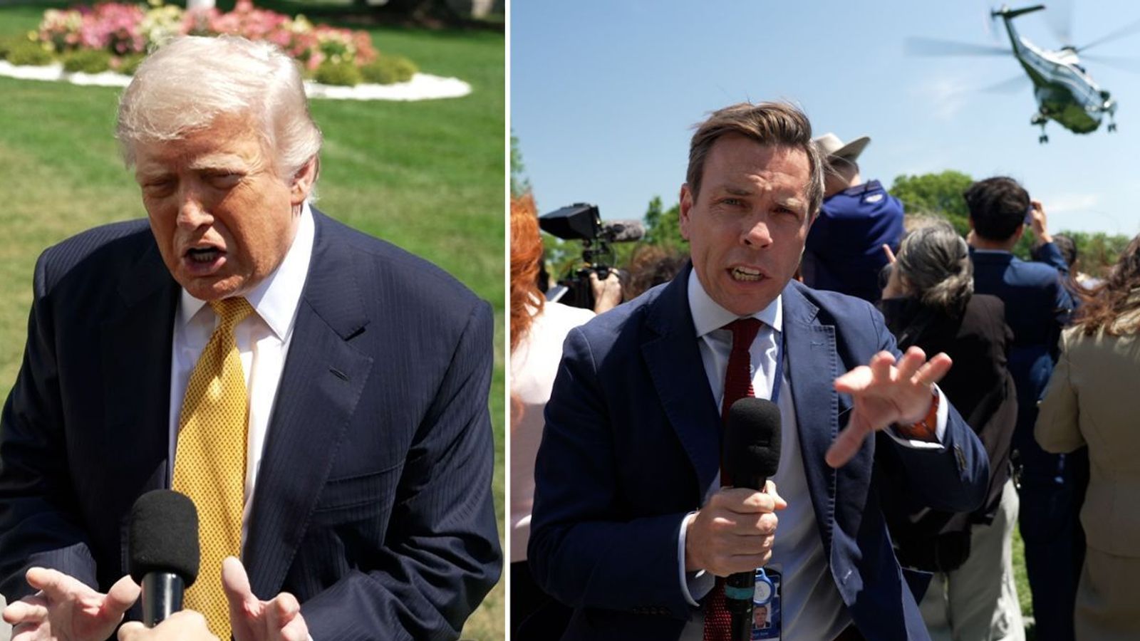 Trump tells Sky News what Starmer should do