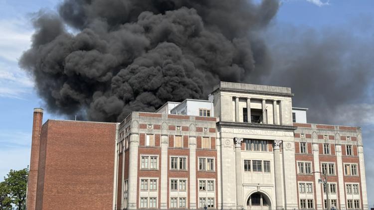 Fire reported on roof of downtown Tacoma theater